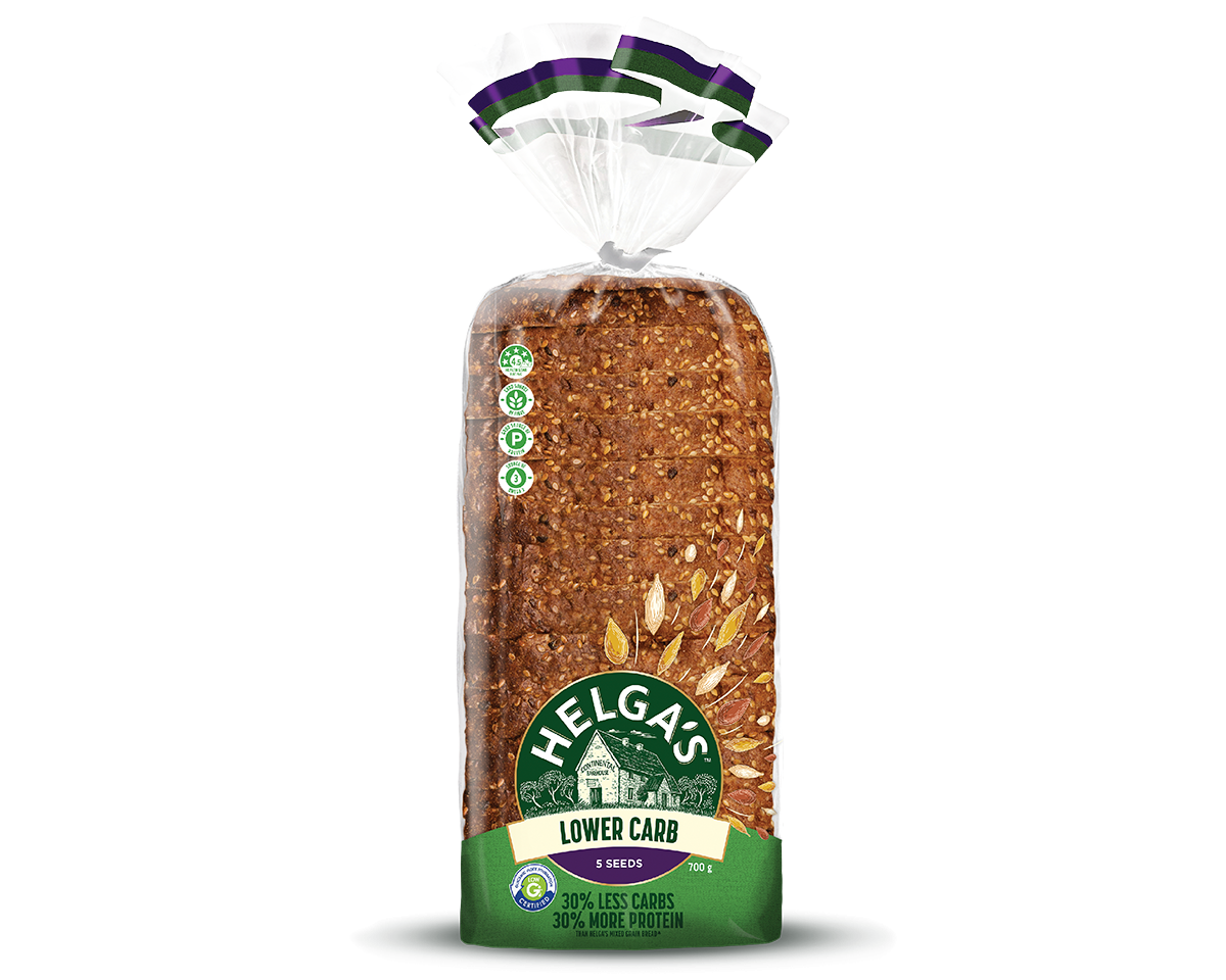 Lower Carb 5 Seeds Loaf Helgas